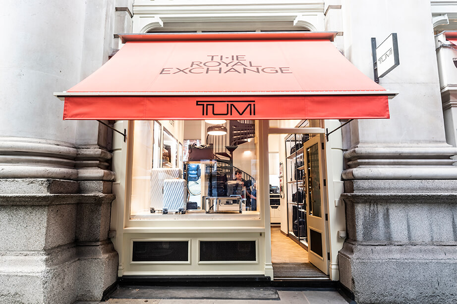 TUMI STORE - ROYAL EXCHANGE London